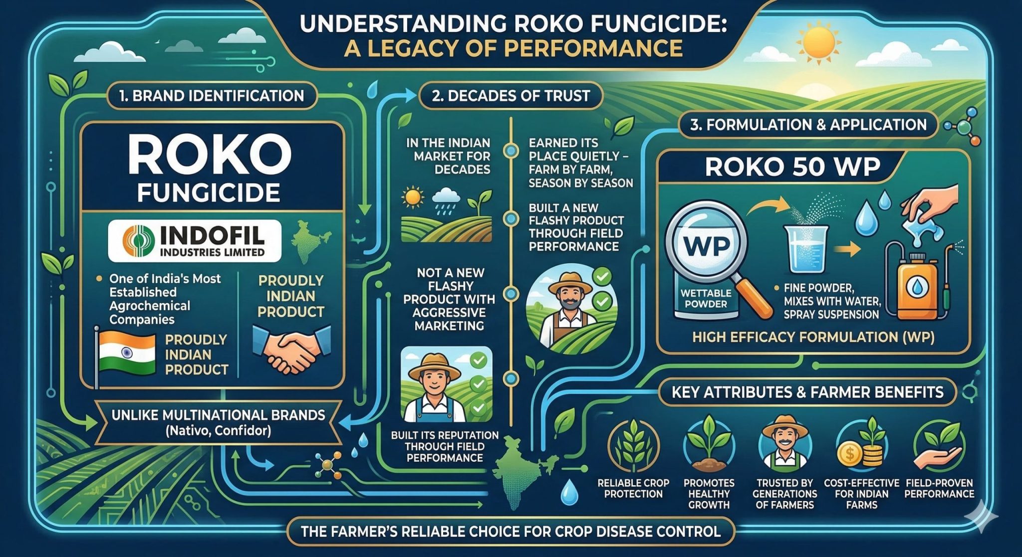 Roko Fungicide Uses, Dose, Benefits and Everything a Farmer Needs to ...